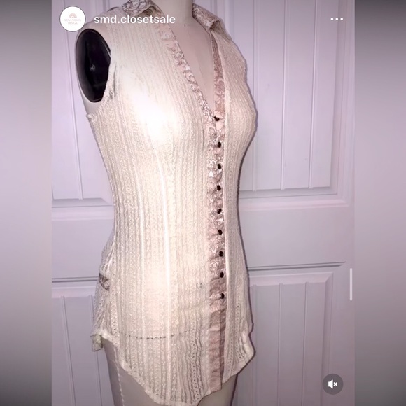 Jawbreaker | Tops | Nwot Steampunk Shabby Chic Lace Corset Back Tank | Poshmark